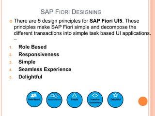 SAP Fiori ppt | PPTX
