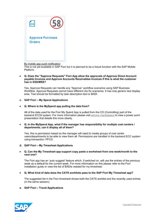 Fiori technical doc | PDF