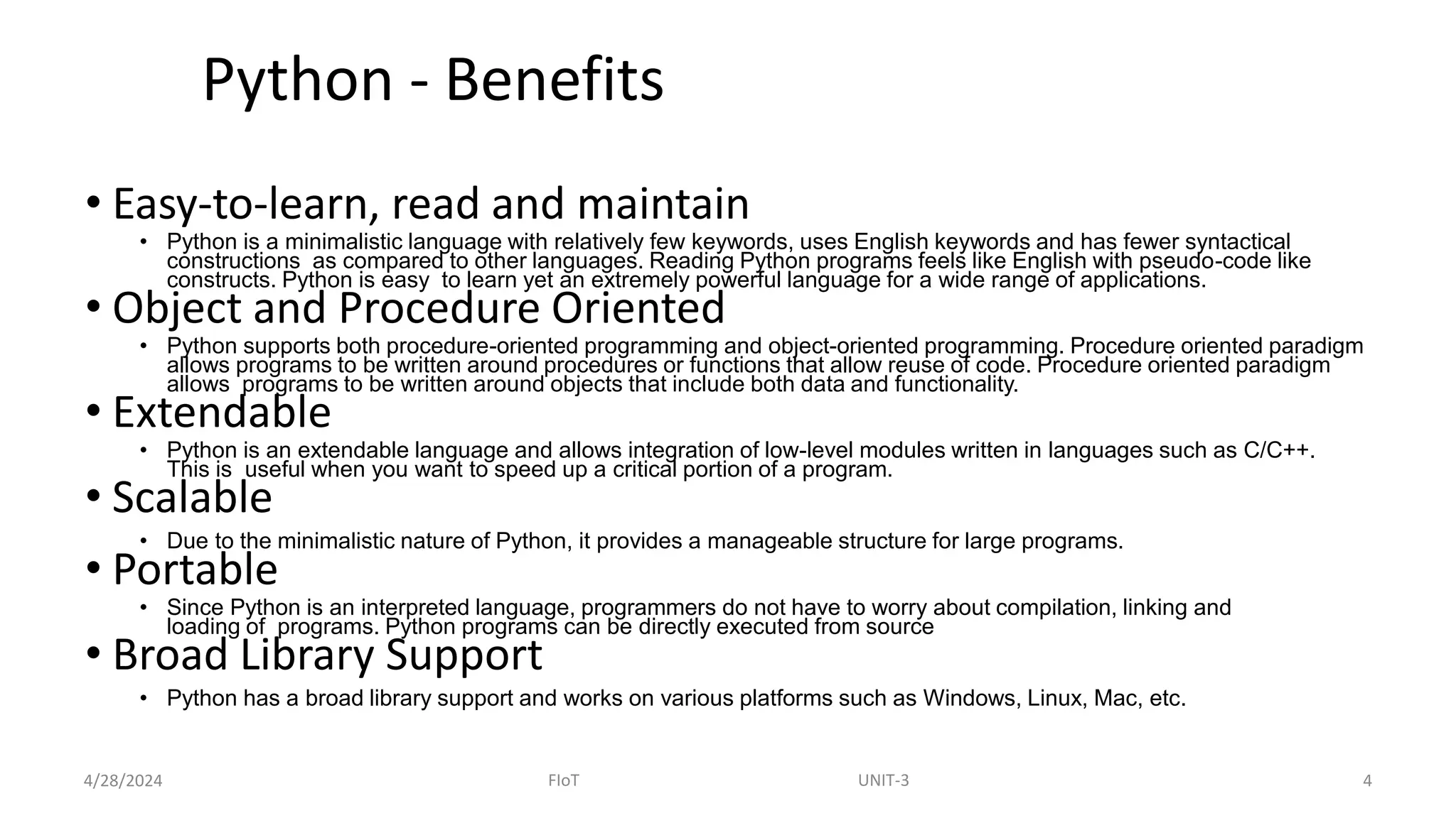 FIot_Unit-3 fundAMENTALS OF IOT BASICS.pptx | Programming Languages | Computing