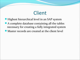 FI Overview - The Basics of SAP and FI | PPT