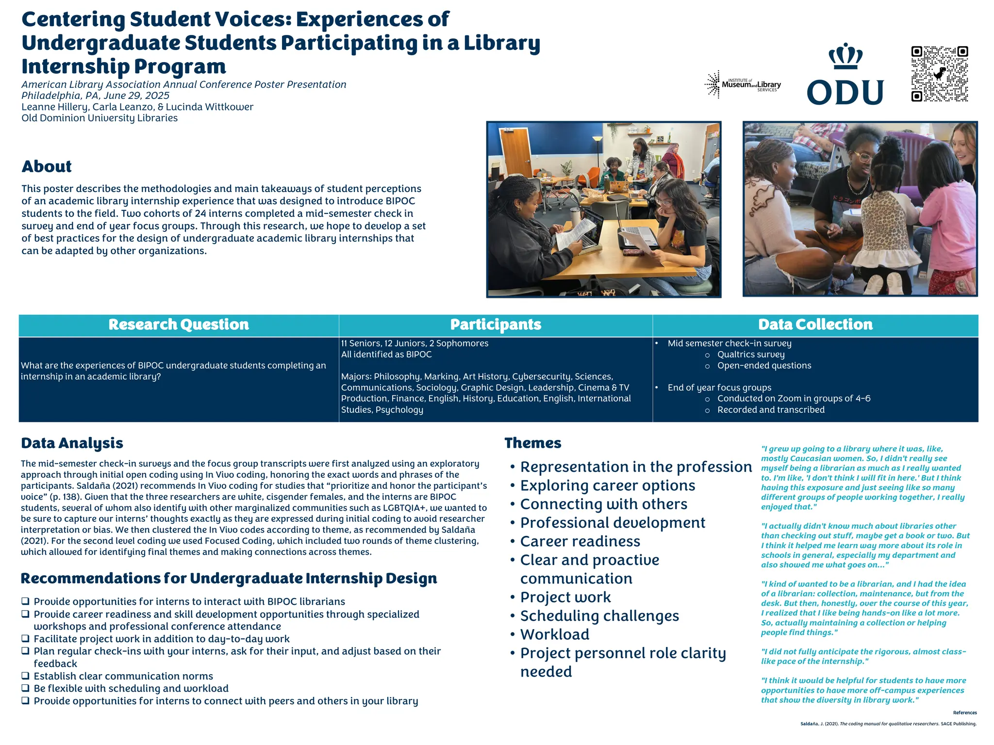 Centering Student Voices: Experiences of Undergraduate Students ...