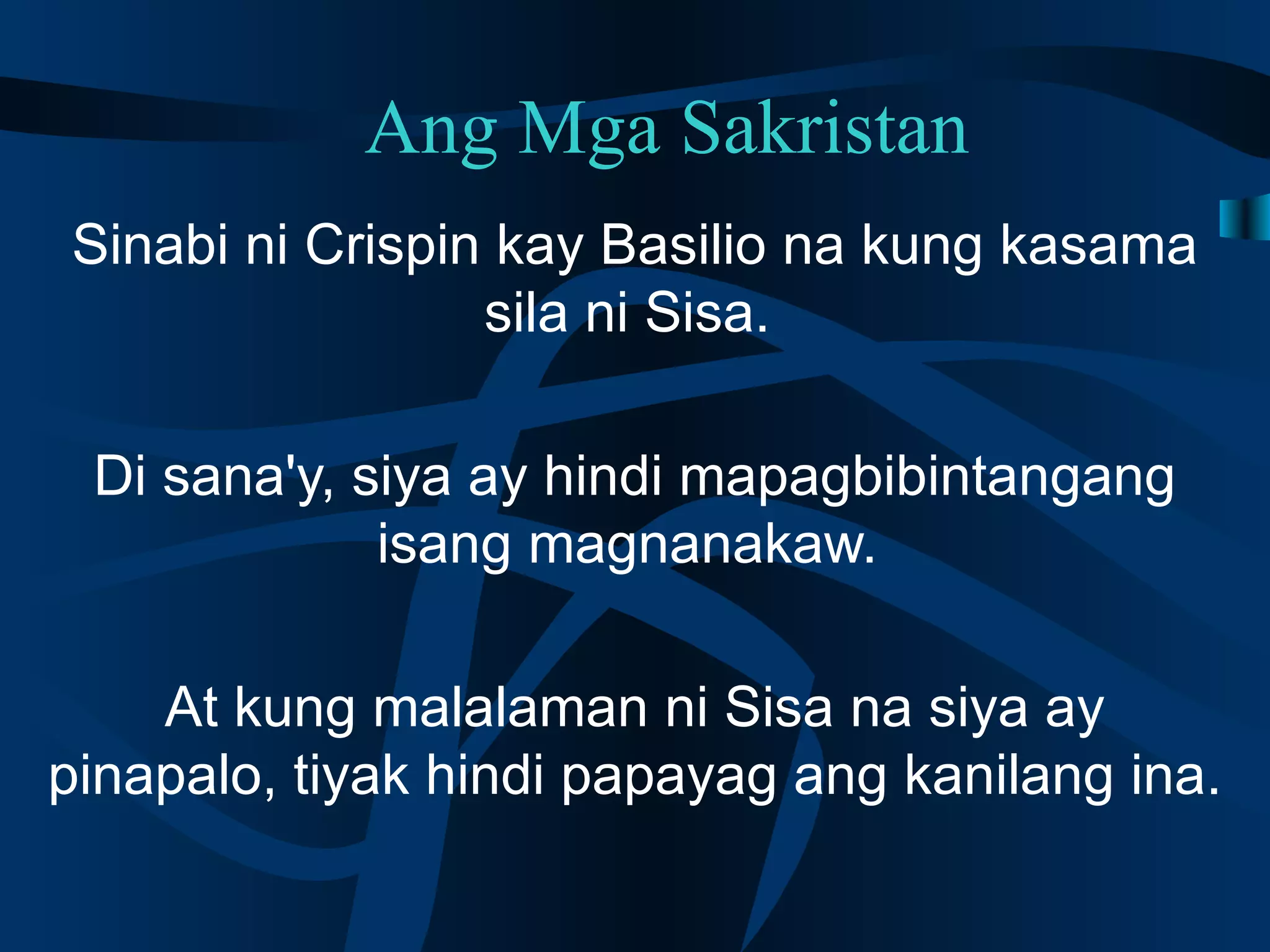 Noli Me Tangere Kabanata15-16 | PPT