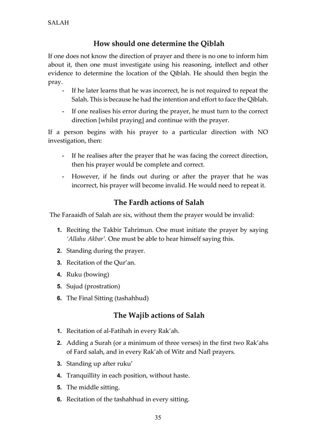 Fiqh for beginners | PDF | Islam | Religion & Spirituality