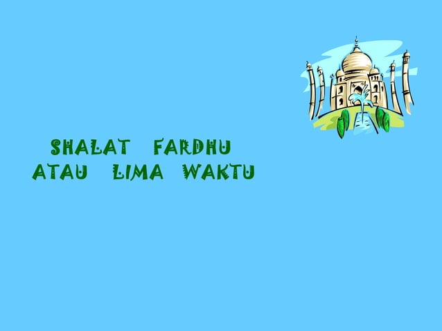 shalat fardhu | PPT