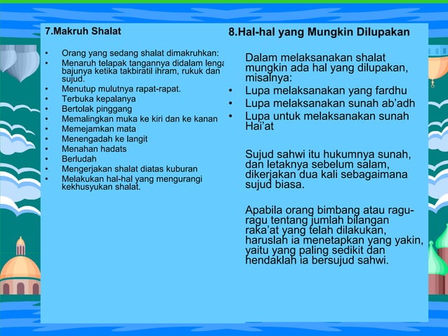 shalat fardhu | PPT