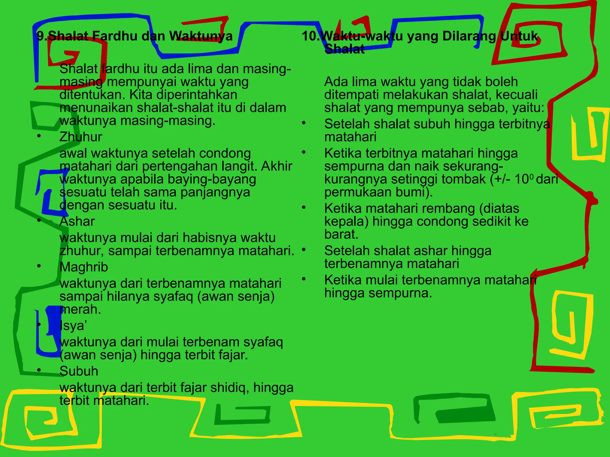 Belajar bersama fiqih Ibadah fiqh-shalat.ppt