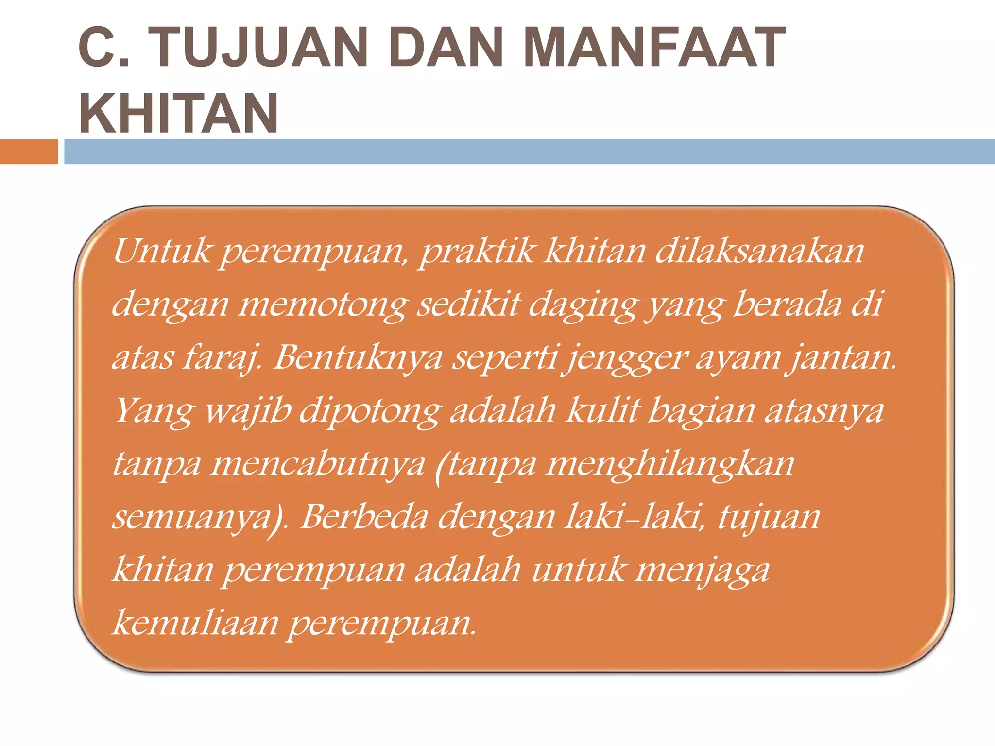 Fiqh 4 Khitan | PPTX