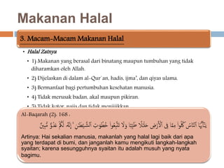 Fiqh 6 Makanan Halal dan Haram (part 1) | PPTX