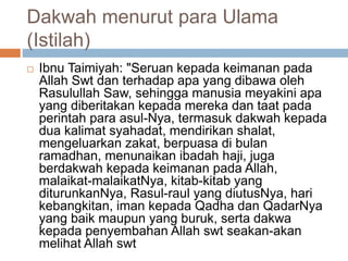 Fiqh Dakwah PPT | PPTX