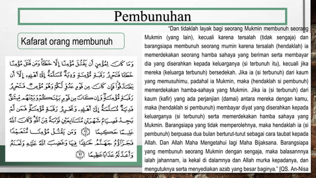 Fiqh jinayat | PPTX