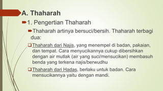 Fiqh kelas 5 thaharah | PPTX