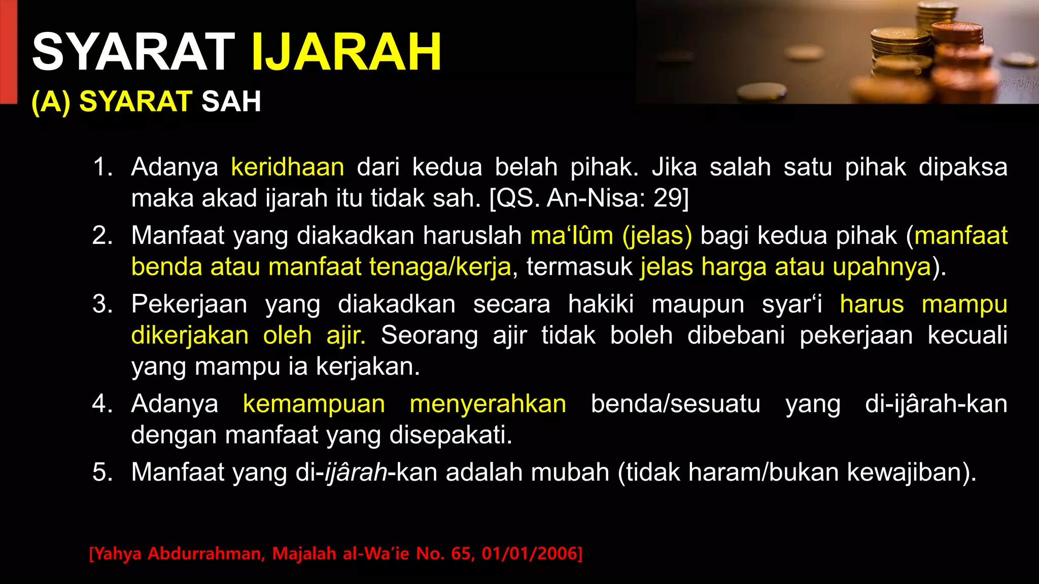 FIQH MUAMALAH - IJARAH | PDF