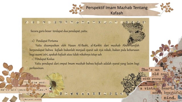 FIQH MUNAKAHAT - Konsep Peminangan dan Kafaah | PPTX