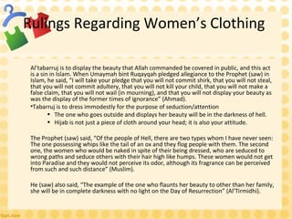 Fiqh of Clothing & Beautification in Islam | PPT