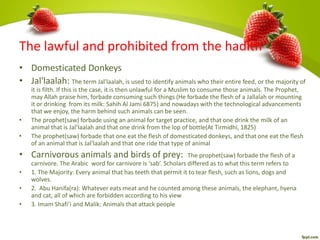 Ruling on food in Islam, Fiqh of Food | PPTX