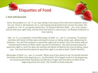 Ruling on food in Islam, Fiqh of Food | PPTX