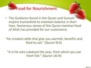 Ruling on food in Islam, Fiqh of Food | PPTX
