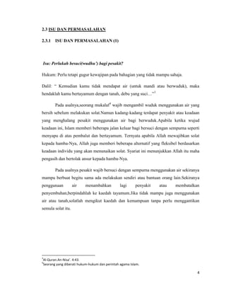 Fiqh perubatan | DOCX