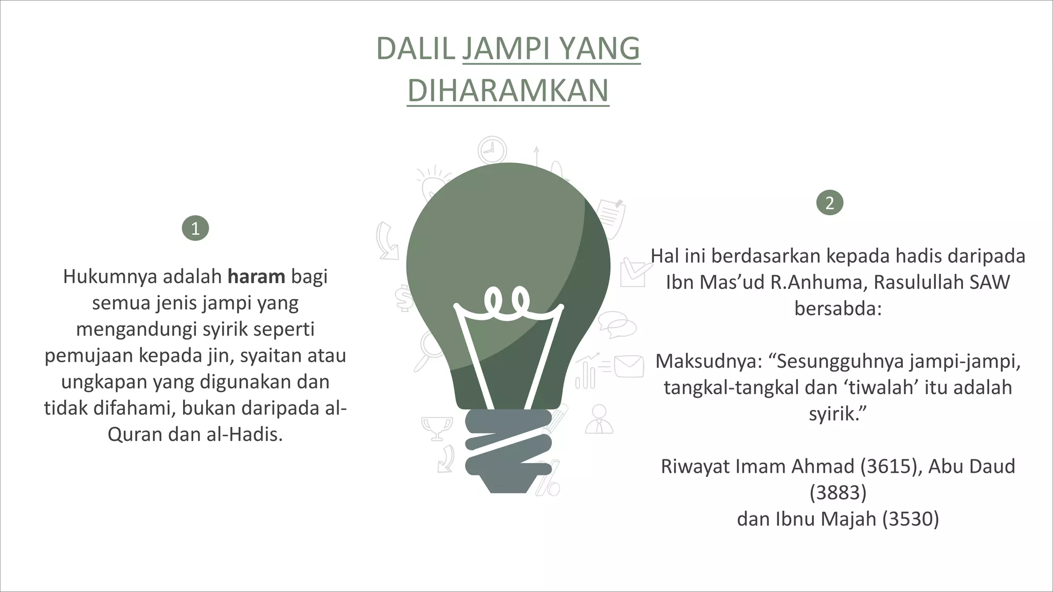 Bomoh dan jampi dalam masyarakat Islam | PPT