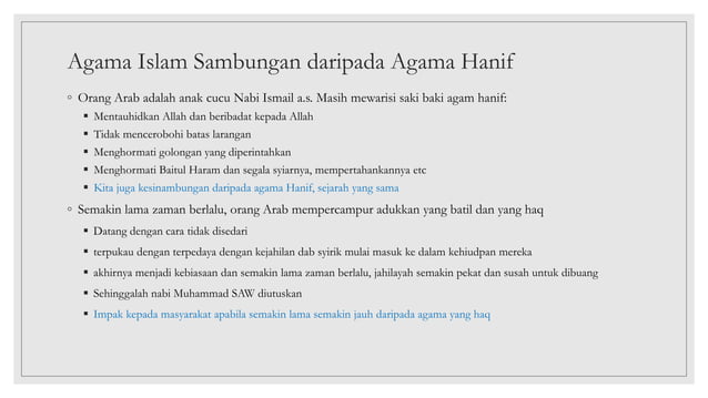 Fiqh Sirah_Muqadimmah_Saki Baki Ajaran Hanif.pptx