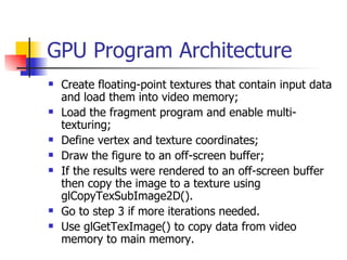 FIR filter on GPU | PPT | Computing | Technology & Computing