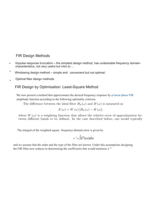 Fir1 | PDF | Digital Audio | Computer Software and Applications