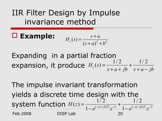 Fir and iir filter_design | PPT