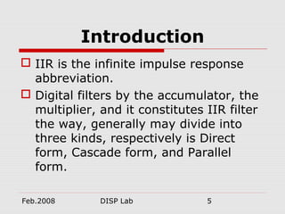 Fir and iir filter_design | PPT