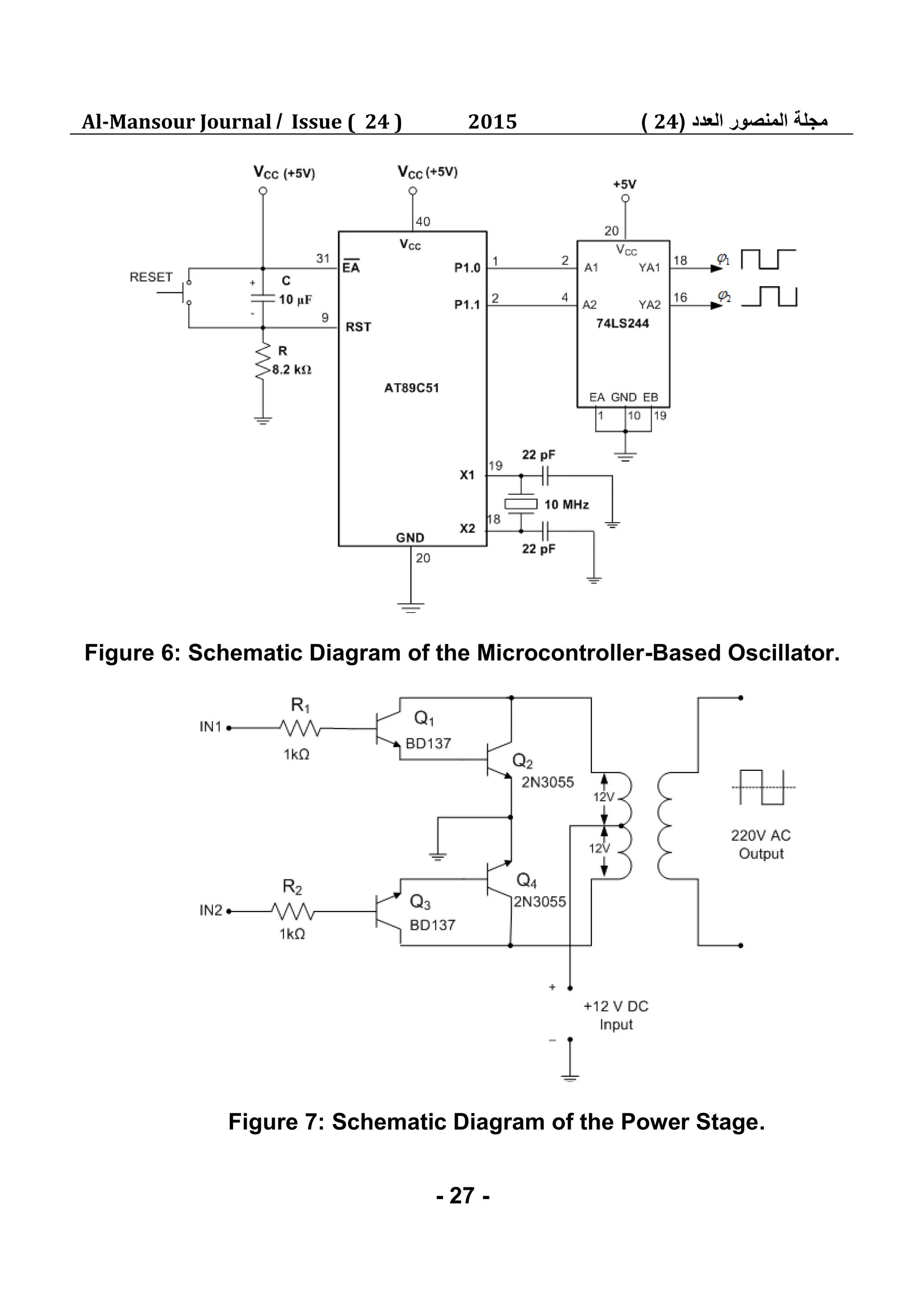 Design and Implementation of a Microcontroller Based DC/AC Inverter | PDF