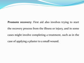 Firat aid | PPT