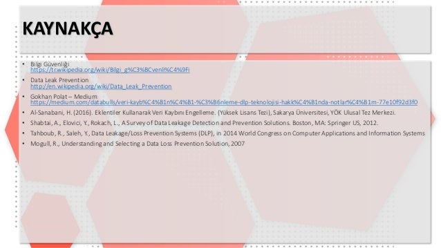 MARMARA ÜNİVERSİTESİ - FIRAT BİŞKİN - Data Leakage Prevention - Sunum.pptx