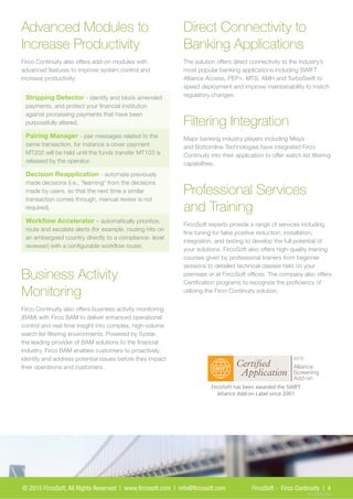 Firco Continuity | PDF