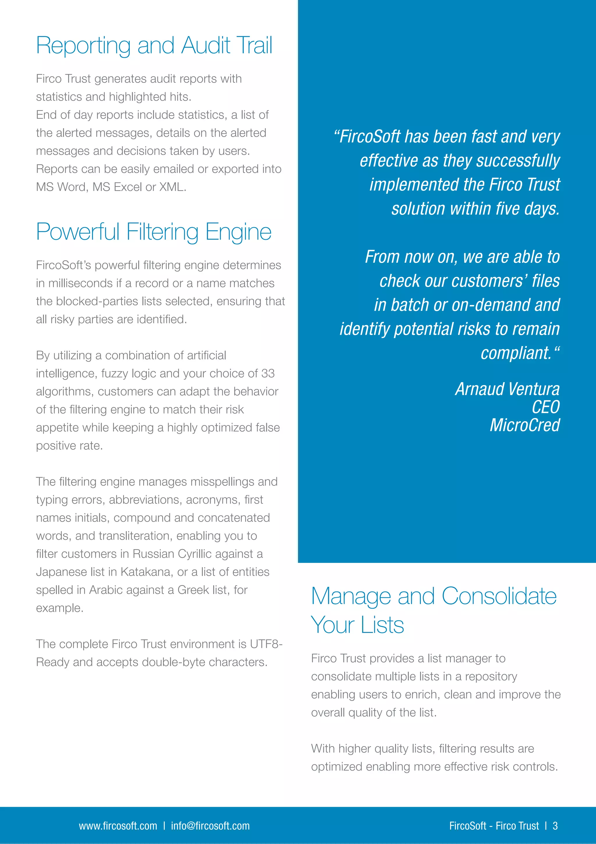 Firco Trust | PDF