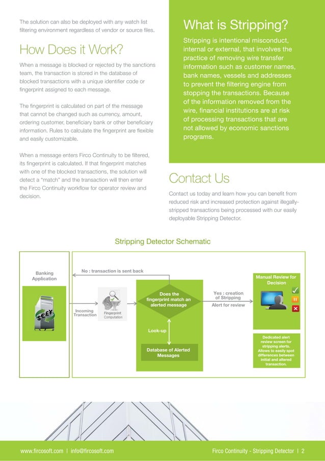 FircoSoft Stripping detector | PDF
