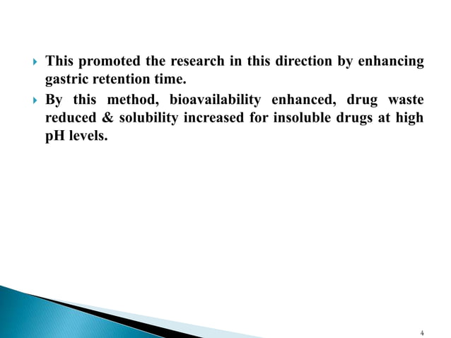 floating drug delivery system | PPTX | Digestive Disorders | Diseases ...