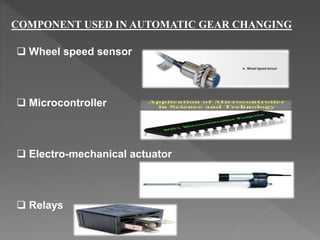 Automatic gear chaning system in two wheeler | PPTX