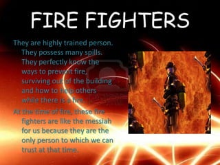 Fire : Friend and Foe | PPTX