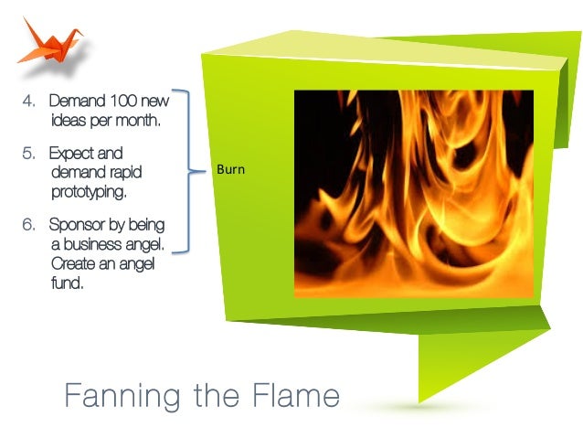 How to ignite the fire of innovation in your company?