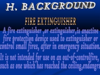 Fire (project Based Learning | PPT