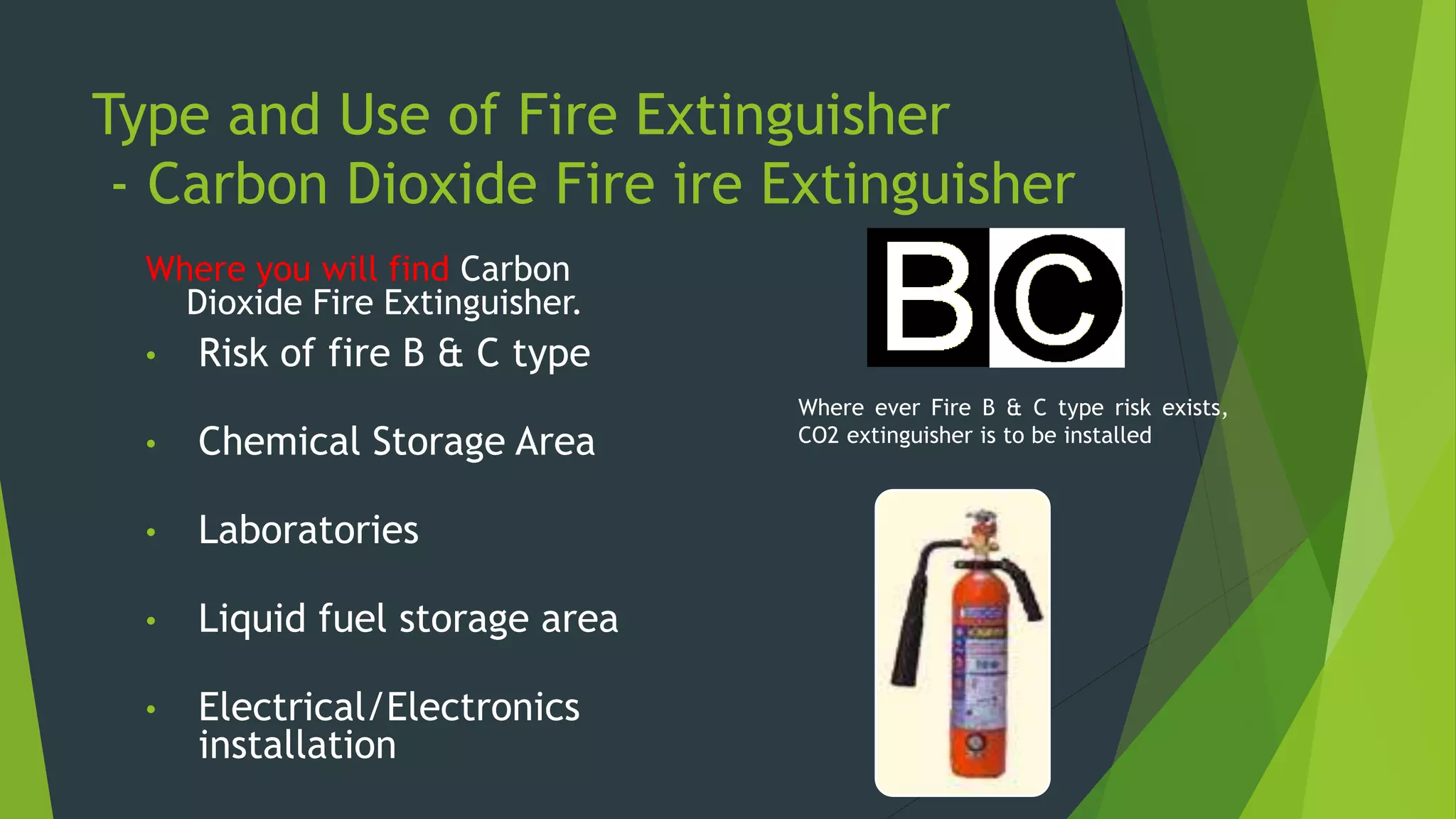 Fire , Fire types and Fire Extinction | PPSX