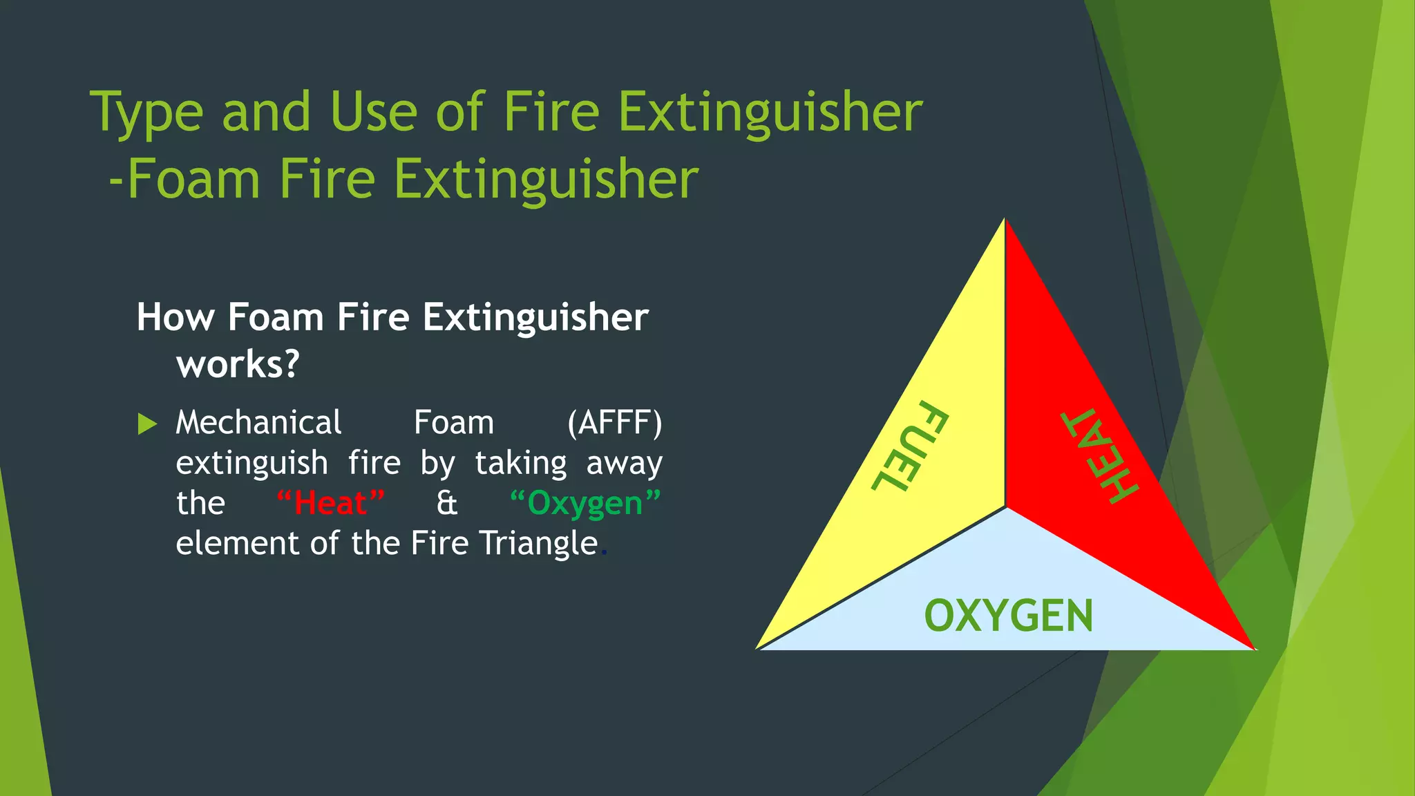 Fire , Fire types and Fire Extinction | PPSX