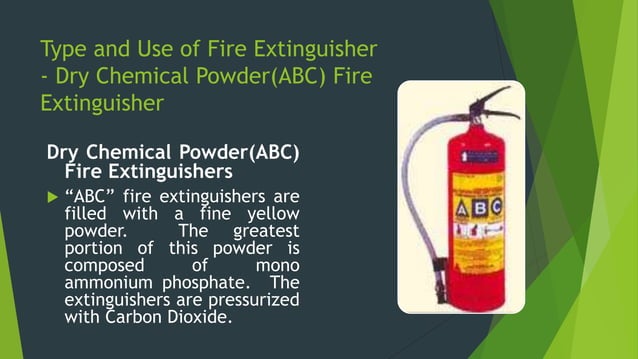 Fire , Fire types and Fire Extinction | PPSX