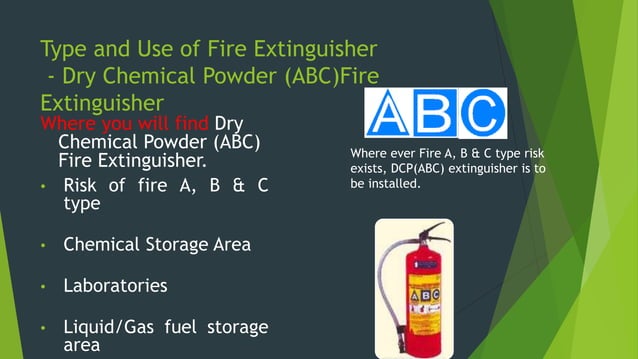 Fire , Fire types and Fire Extinction | PPSX