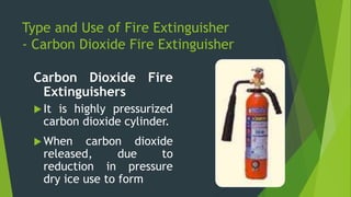 Fire , Fire types and Fire Extinction | PPSX