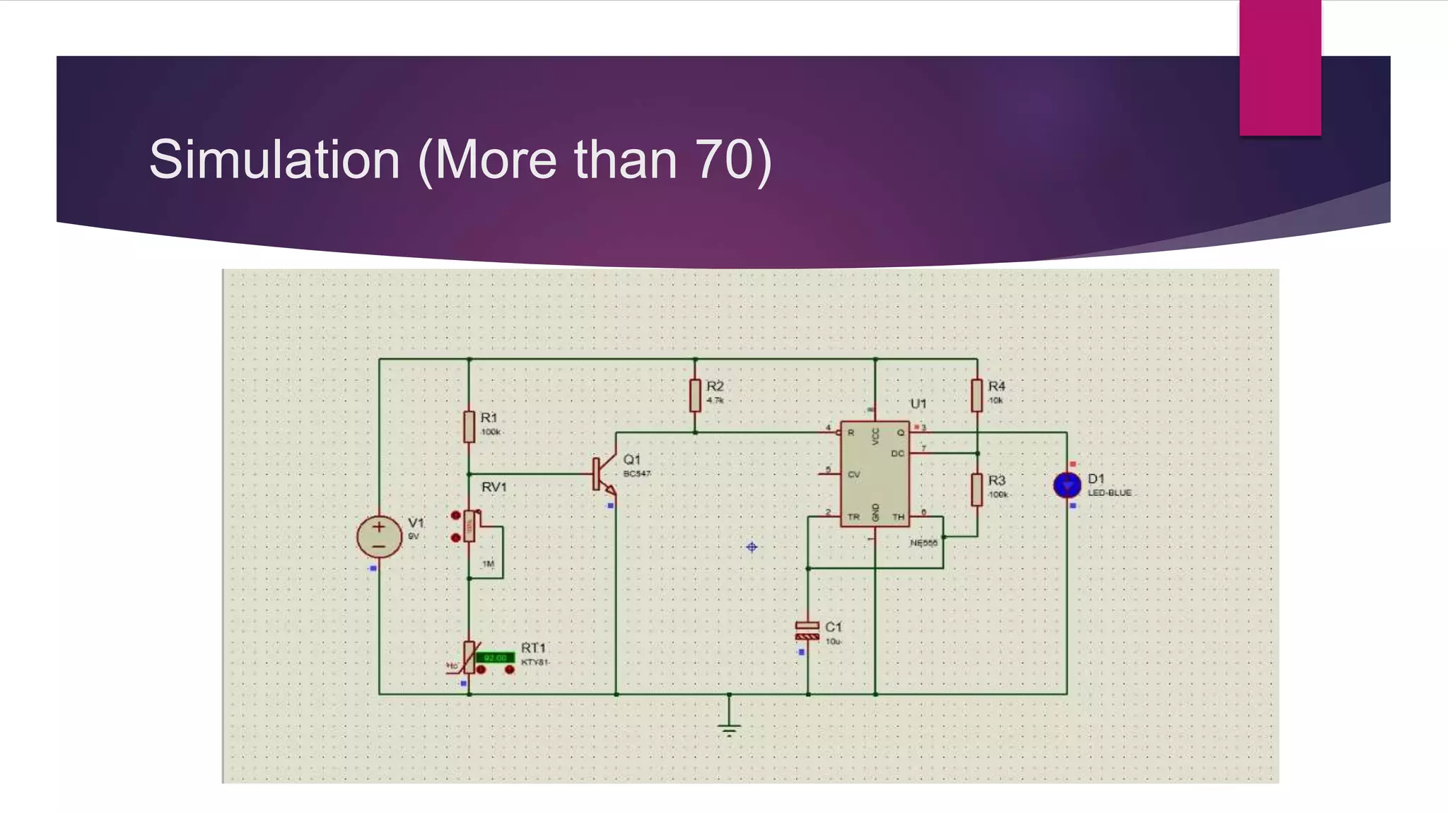 Fire Alarm using 555 timer and thermistor | PPTX