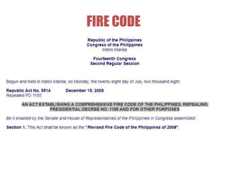 Fire code | PPTX