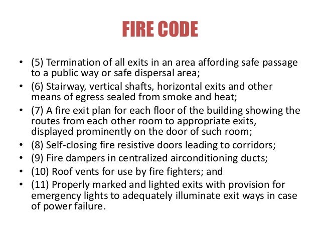 Fire Code fire-code