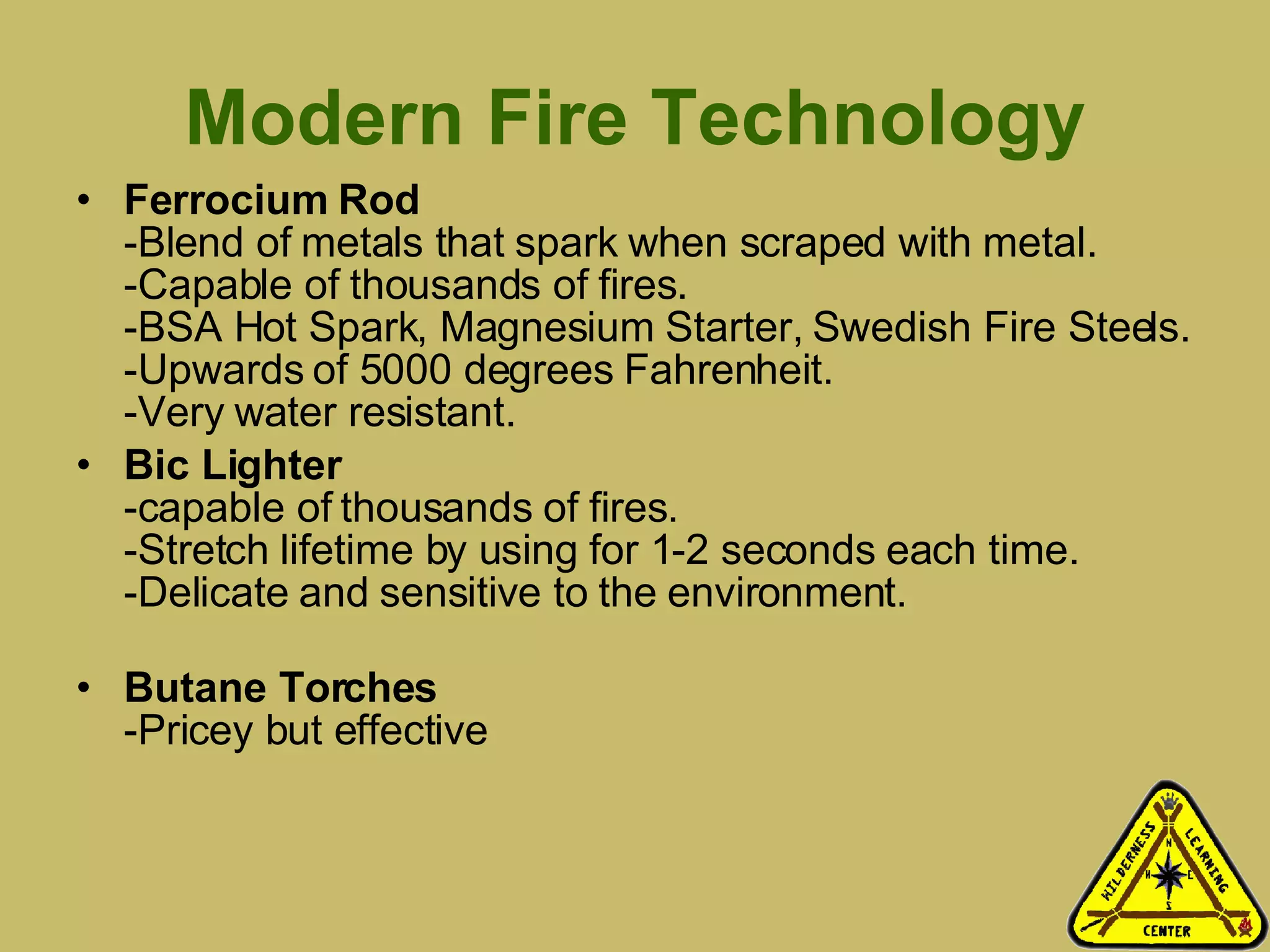 Fire Craft 101 | PPT