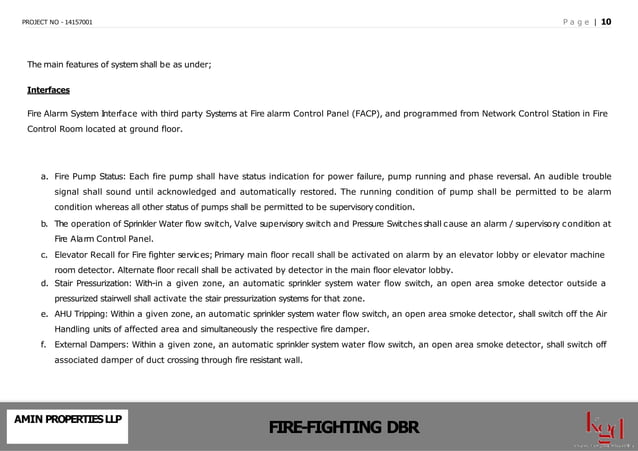 fire-fighting-design-brief-report.pptx | Home Security | Home & Garden