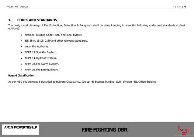 fire-fighting-design-brief-report.pptx | Home Security | Home & Garden